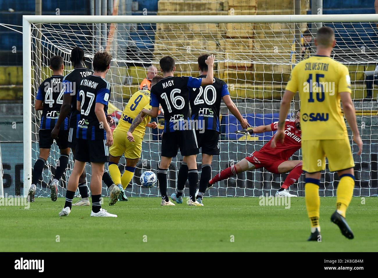 Arena Garibaldi, Pisa, Italy, October 23, 2022, Nicholas Bonfanti ...