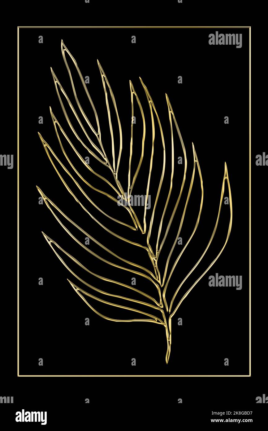 Luxurious 3D background with embossed gold pattern for use on Happy ...