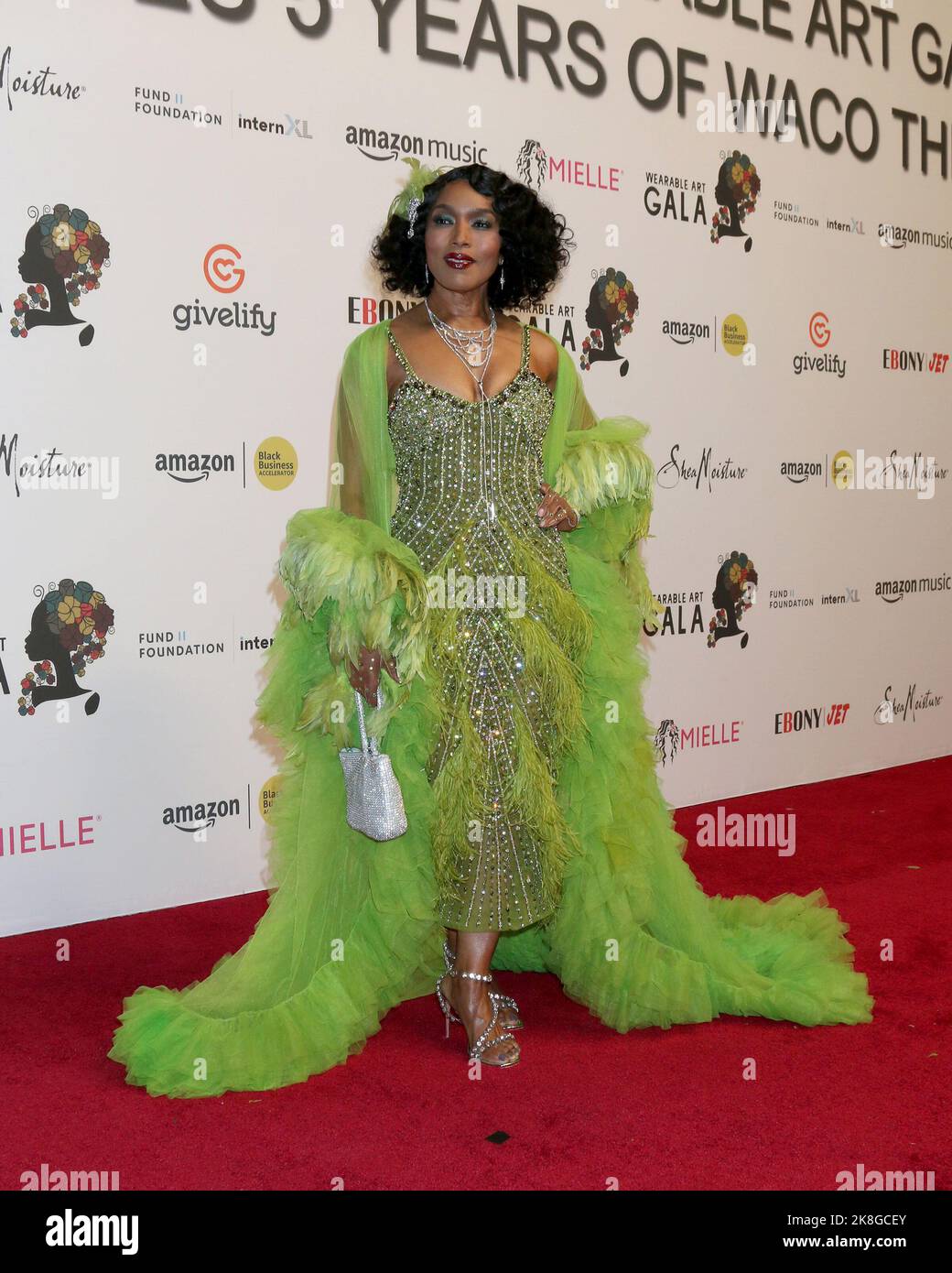 Angela Bassett attends the 5th Annual Wearable Art Gala in Santa Monica ...