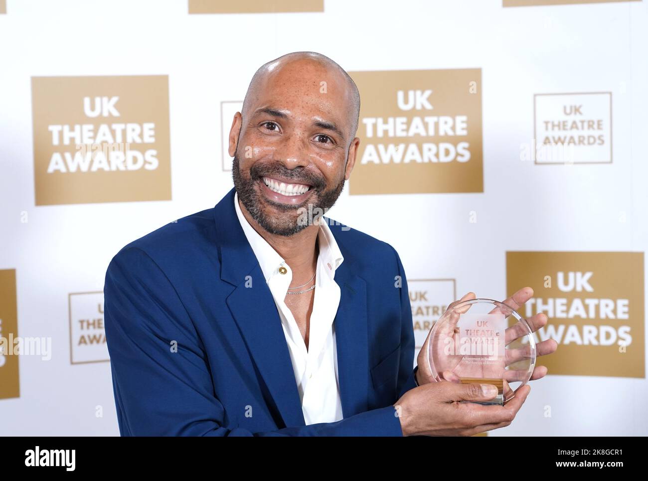 Benoit Swan Pouffer with the Achievement in Dance award for The dancers ...