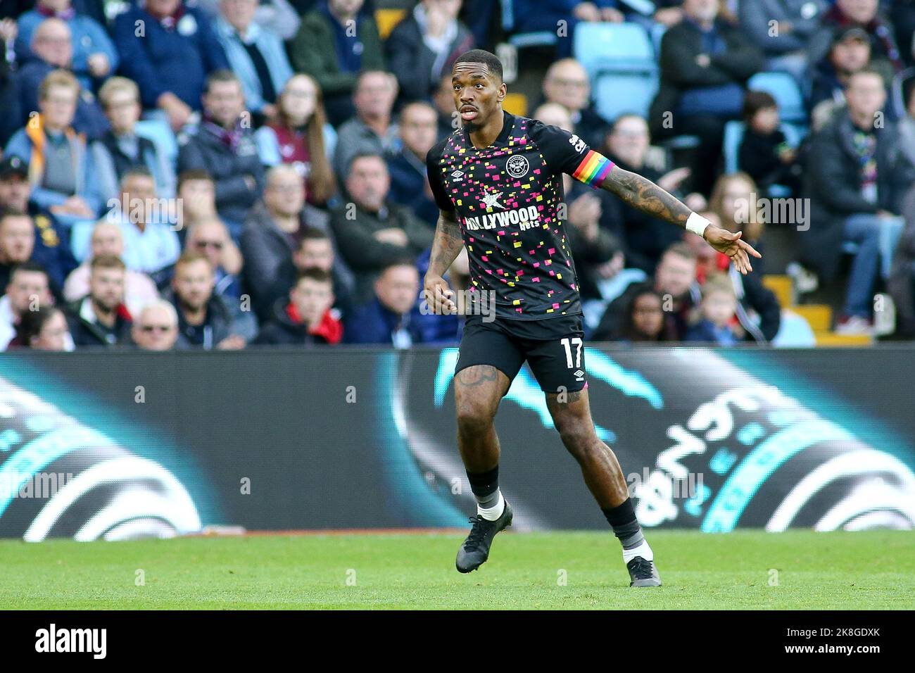 Birmingham, UK. 23rd Oct, 2022. Ivan Toney of Brentford (17) during the ...