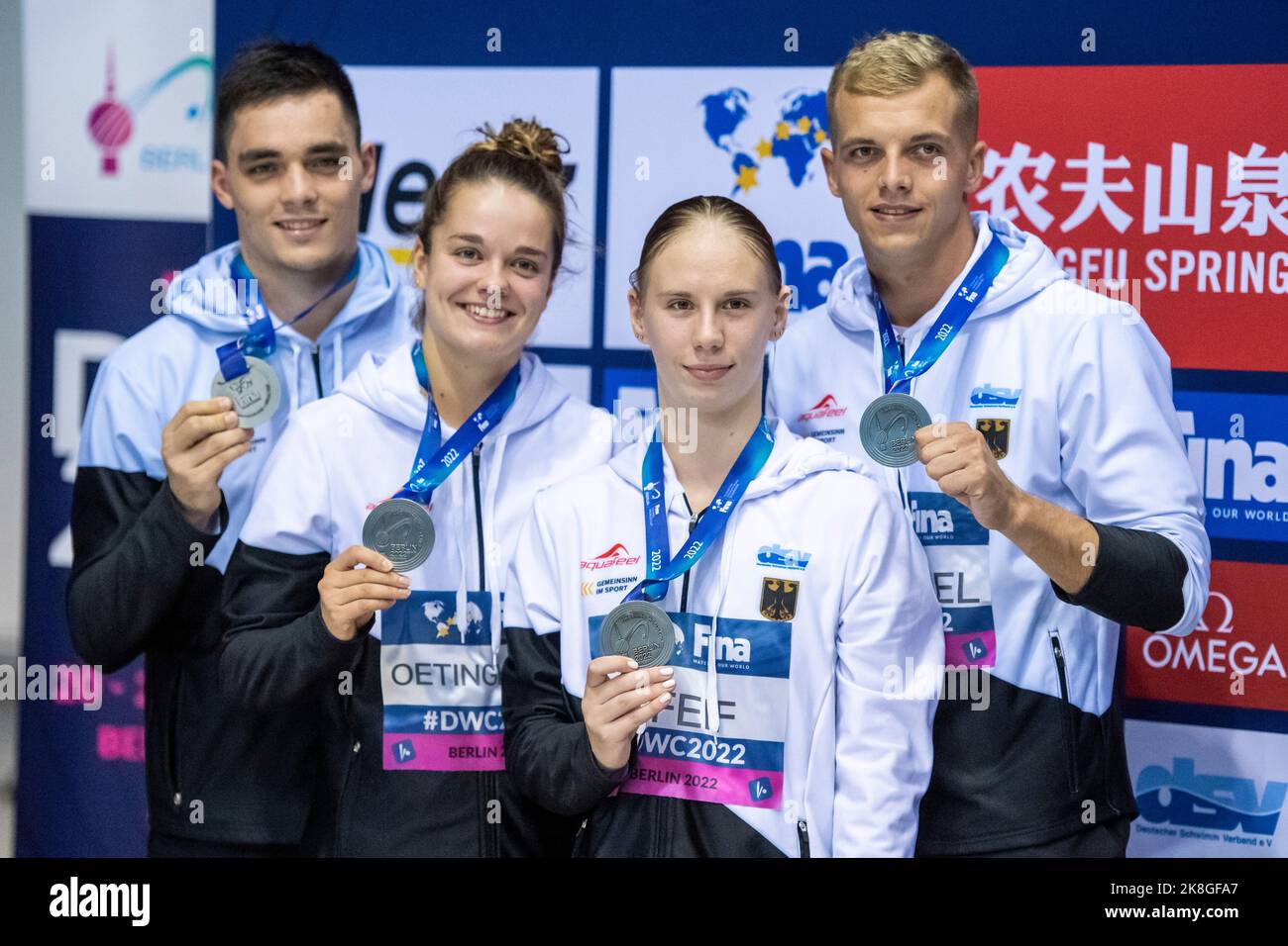 Berlin, Germany. 23rd Oct, 2022. Water diving: World Cup, Decision ...