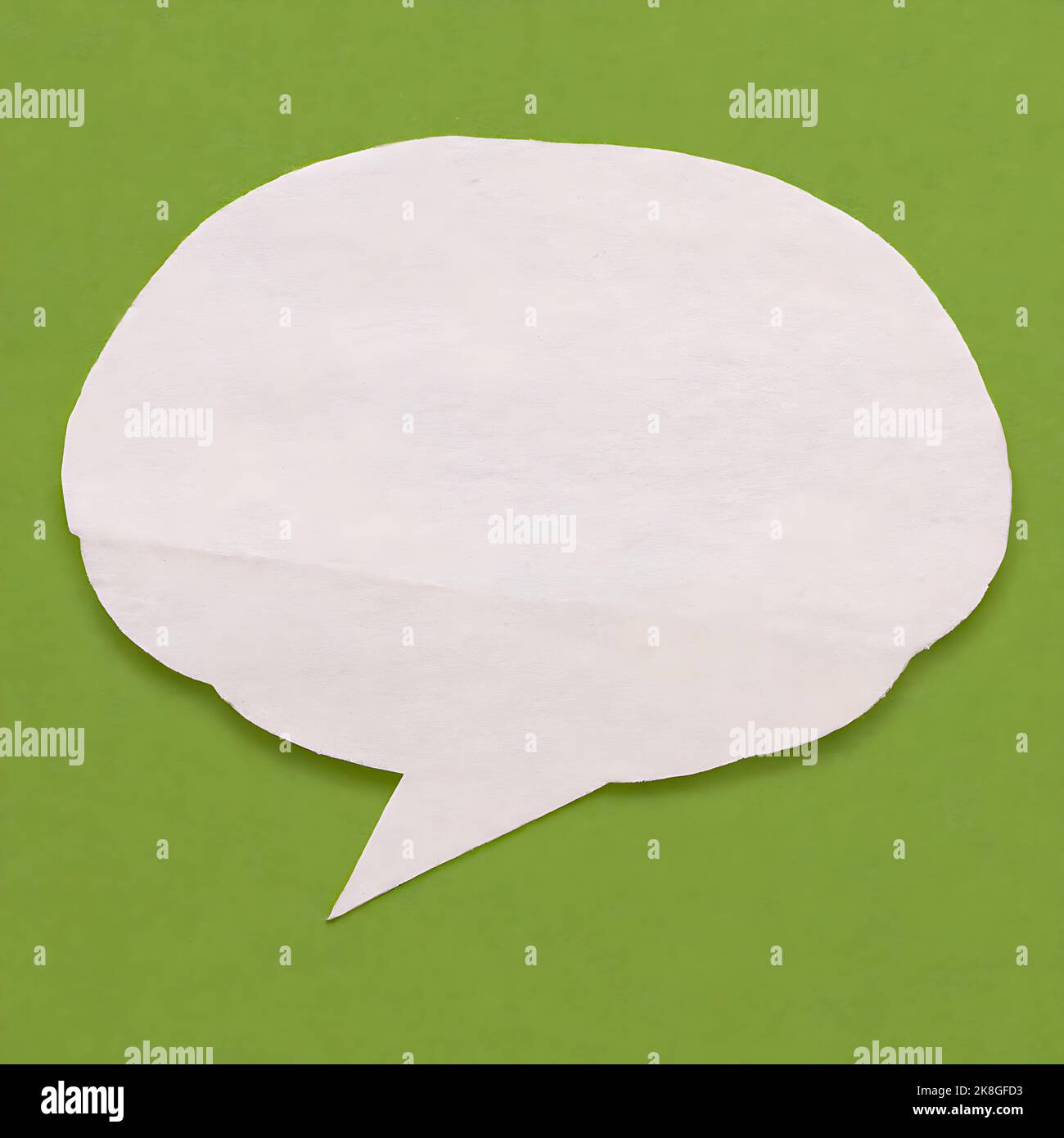 paper speech bubble Stock Photo - Alamy