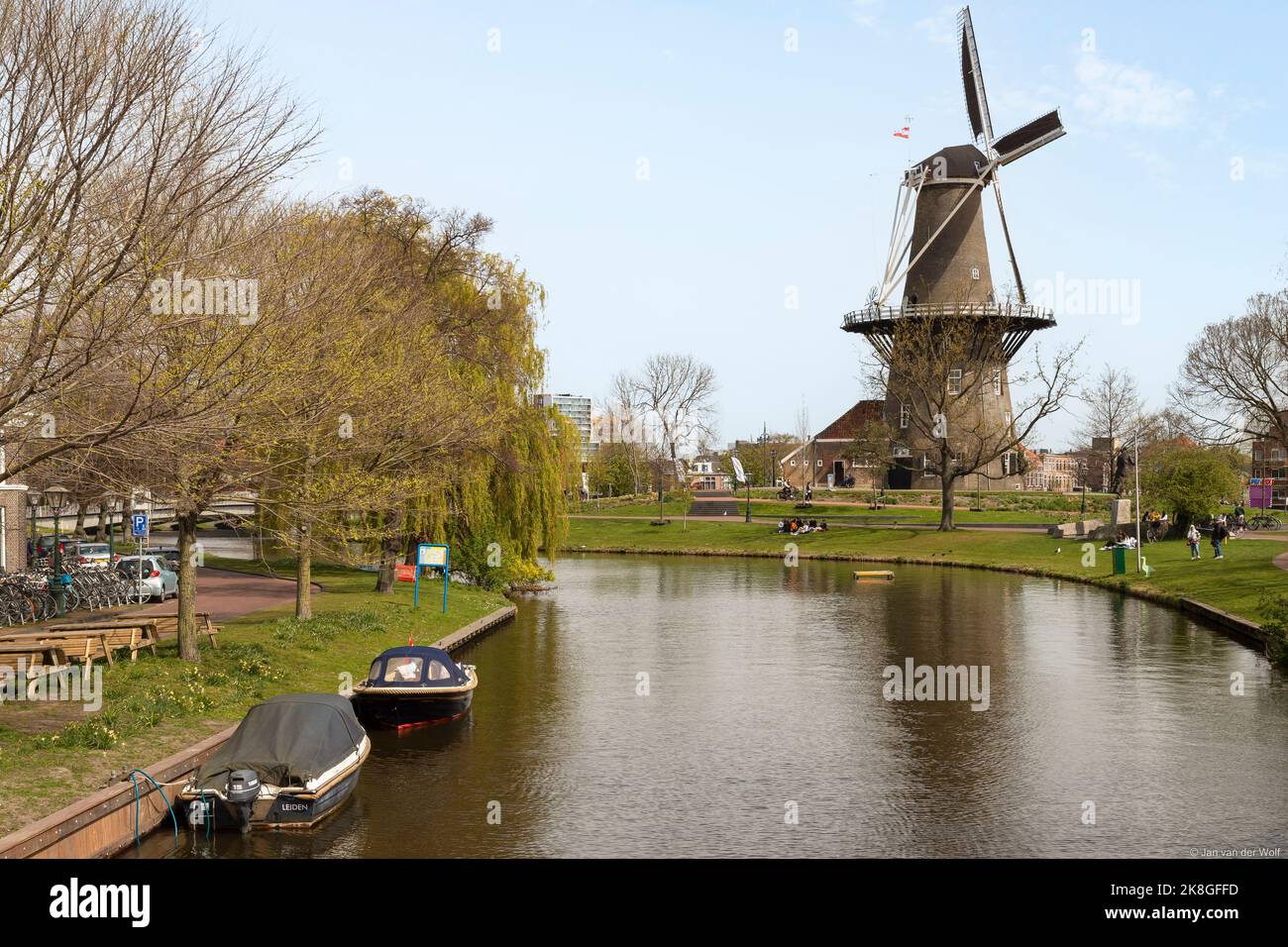 Leiden windmill museum building hi-res stock photography and images - Alamy