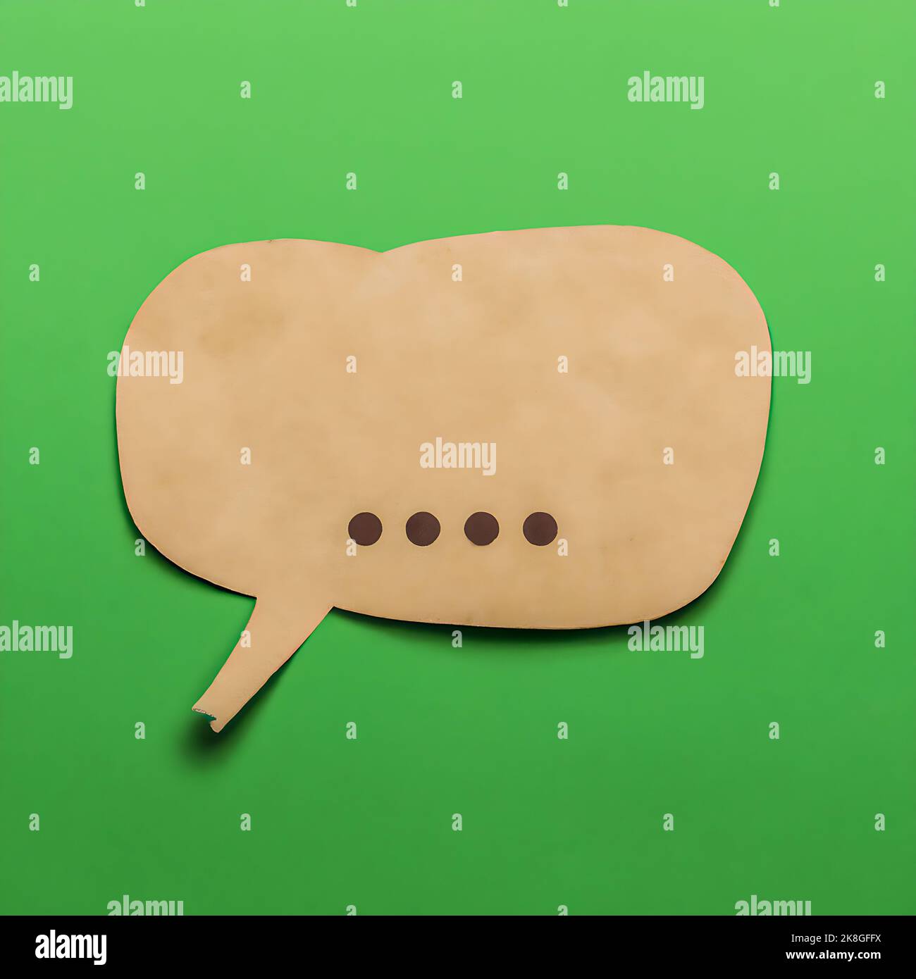 Abstract origami speech bubble hi-res stock photography and images - Alamy