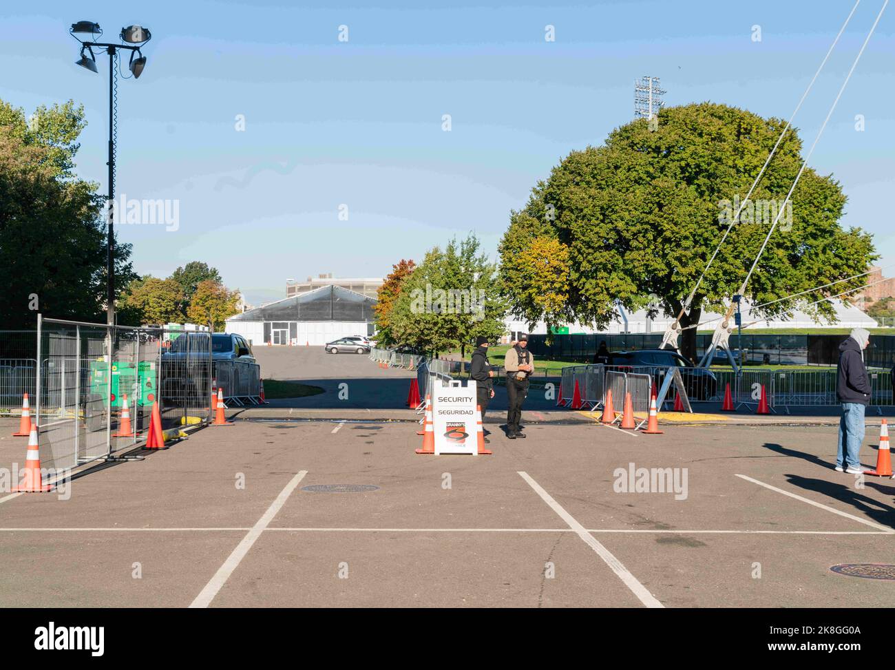 October 19, 2022, New York City, New York, United States: The emergency ...