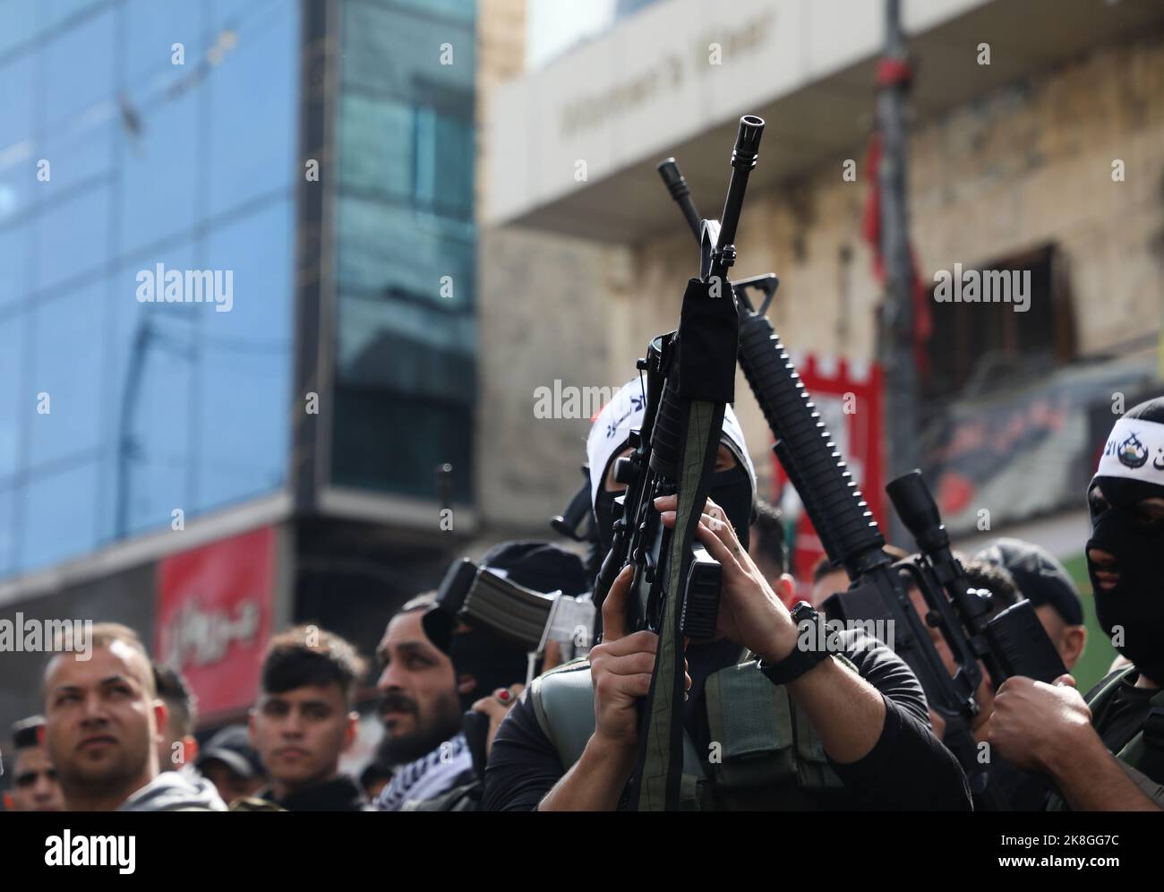 Nablus West Bank Palestine 23rd Oct 2022 Nablus West Bank