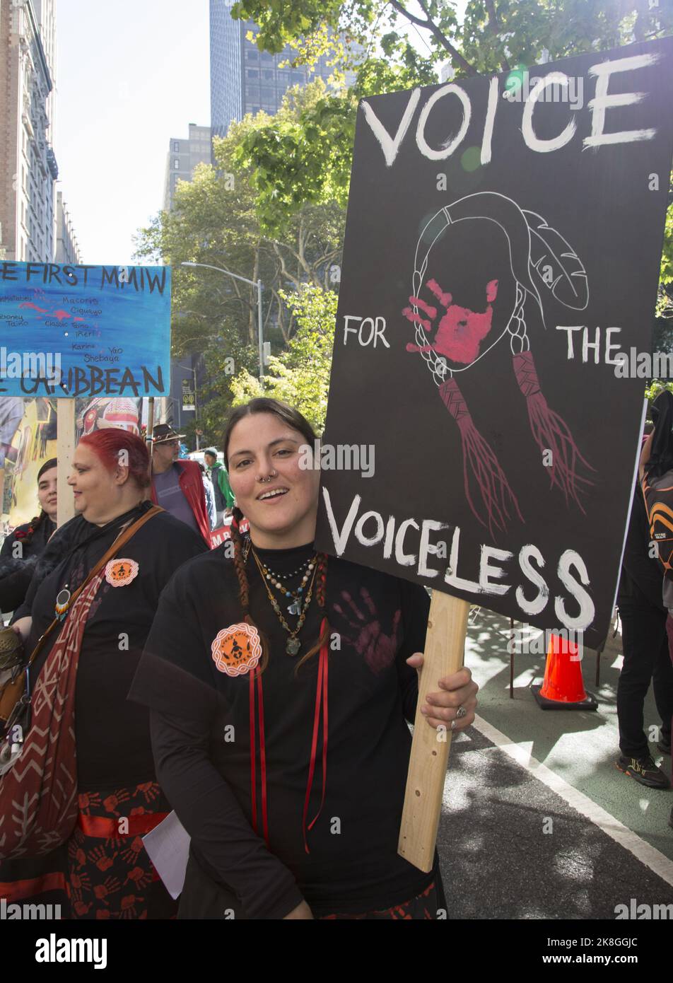 The first annual "Indigenous Peoples of the Americas Parade" took place ...