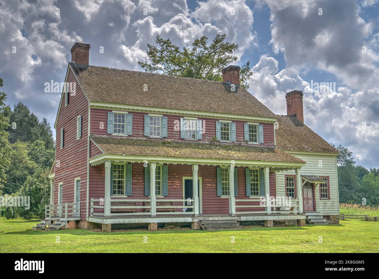 Fort Defiance, the historic18th Century home of General William Lenoir ...
