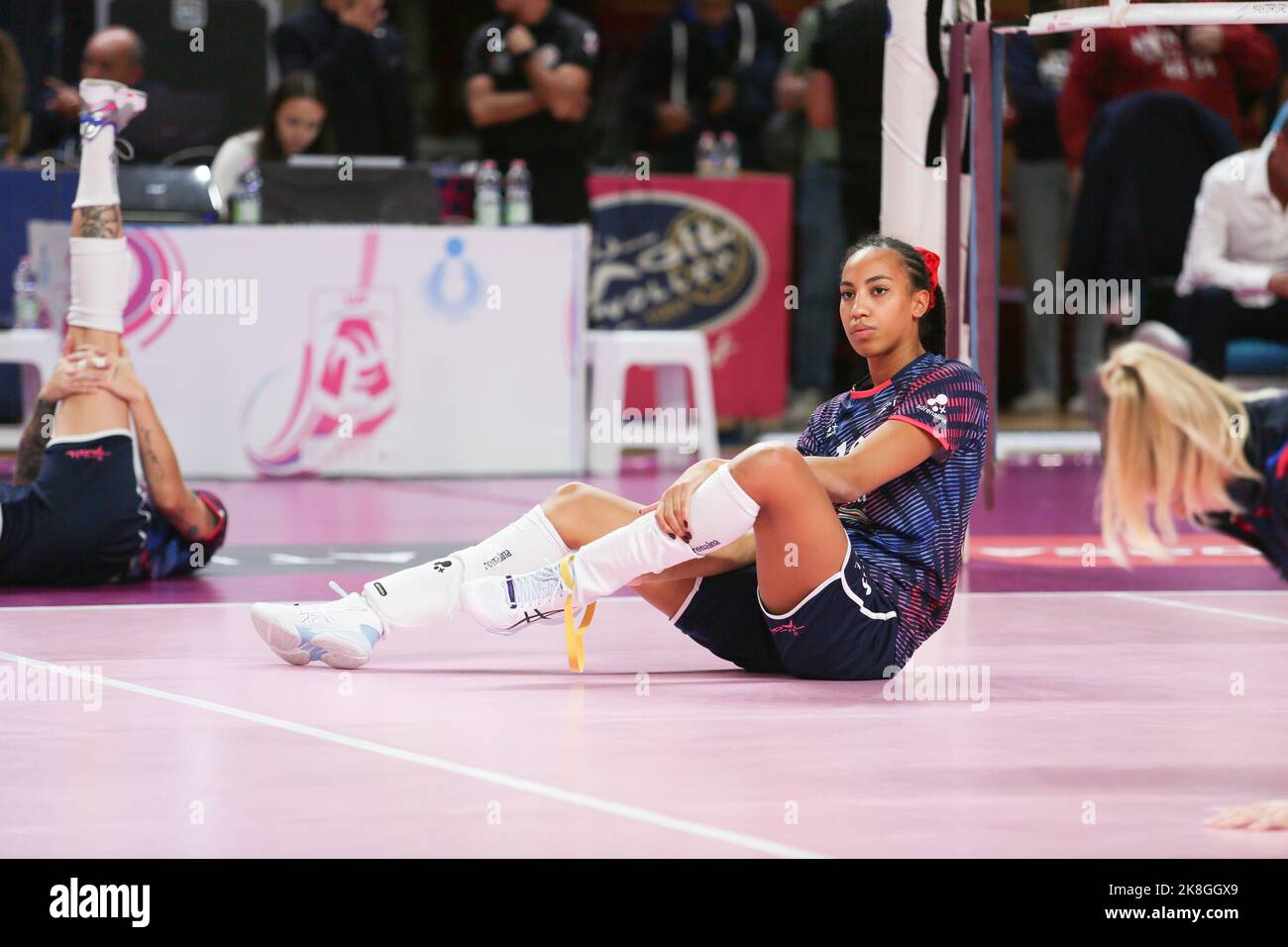 Pala Igor Gorgonzola, Novara, Italy, October 23, 2022, Bonifacio Sara ...