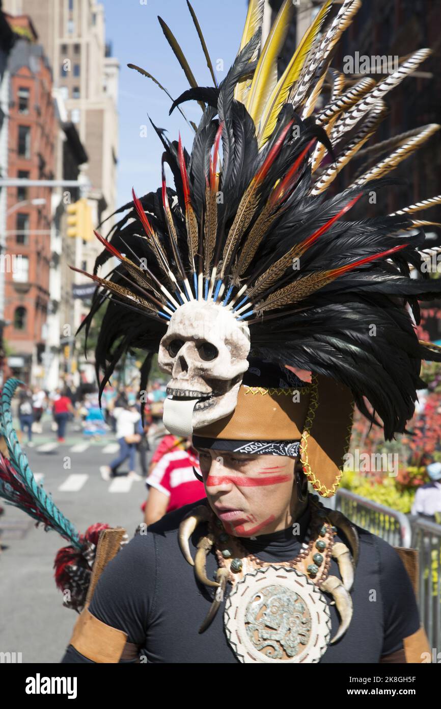 The first annual "Indigenous Peoples of the Americas Day Parade" took ...