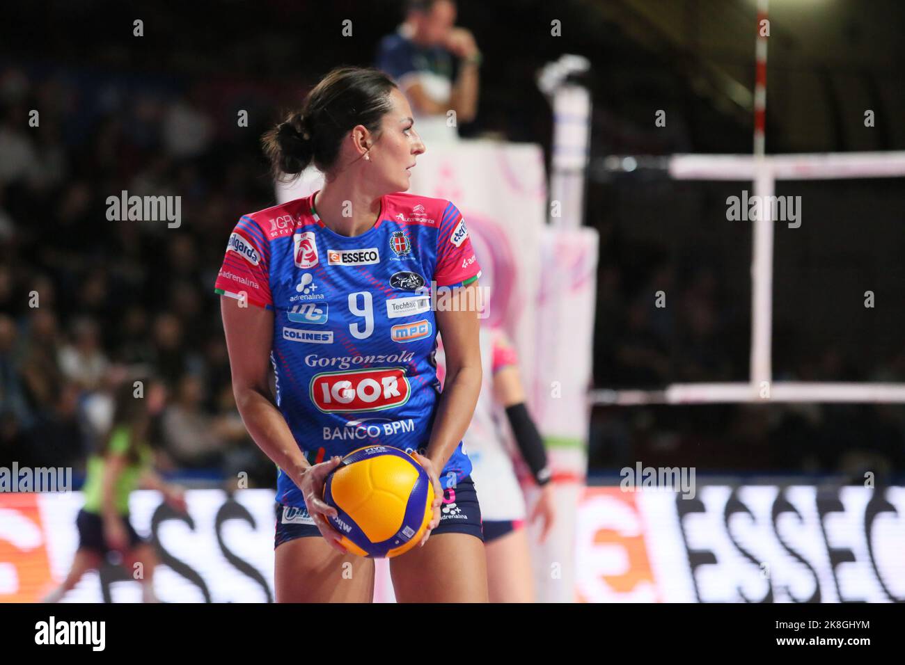 Pala Igor Gorgonzola, Novara, Italy, October 23, 2022, Bosetti Caterina ...