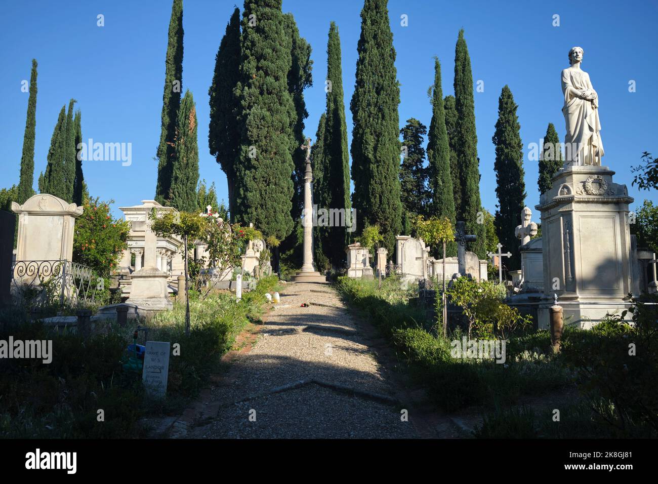 Cimitero degli inglesi hi-res stock photography and images - Alamy