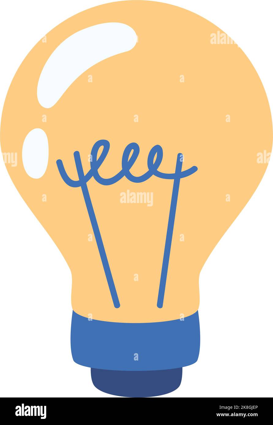 bulb light energy power icon Stock Vector Image & Art - Alamy