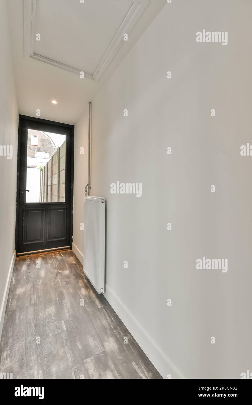 Interior passage way in modern house Stock Photo - Alamy