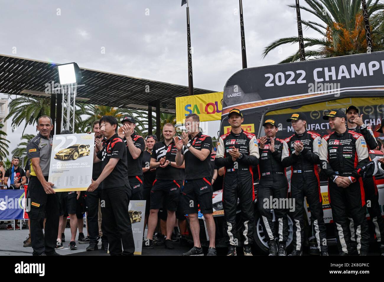 Salou ,World title on the podium, TOYOTA GAZOO RACING WRT, Team ...