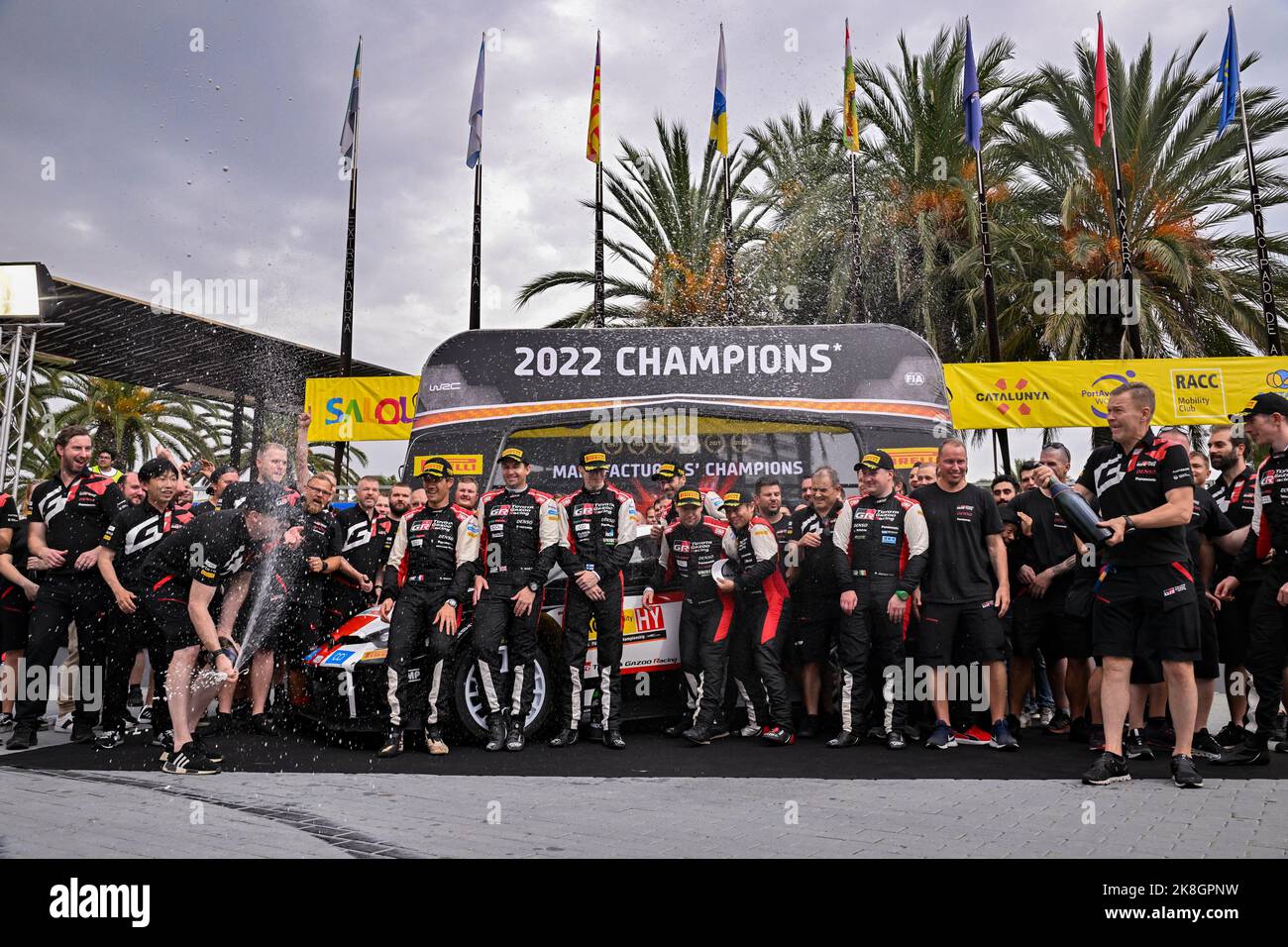 Salou ,World title on the podium, TOYOTA GAZOO RACING WRT, Team ...