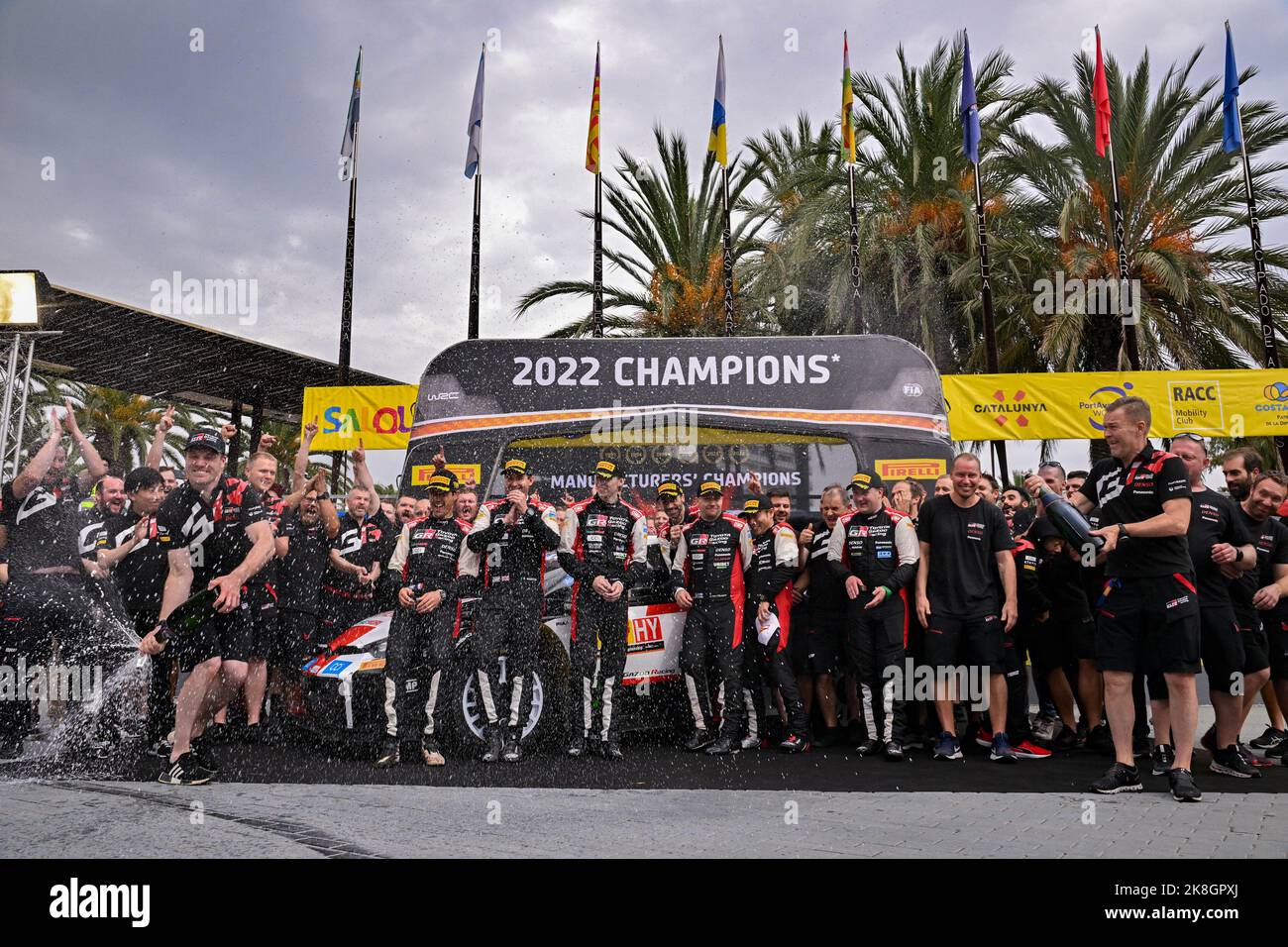 Salou ,World title on the podium, TOYOTA GAZOO RACING WRT, Team ...