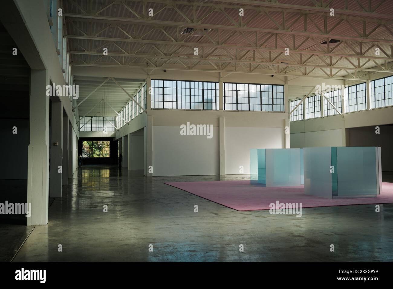 Architecture at Dia:Beacon, Beacon, New York Stock Photo - Alamy