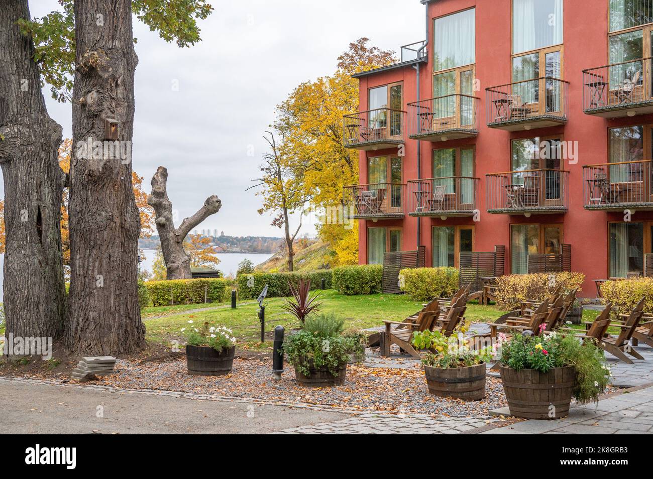 Hotel J is a waterfront hotel at Nacka Strand in Stockholm, Sweden ...