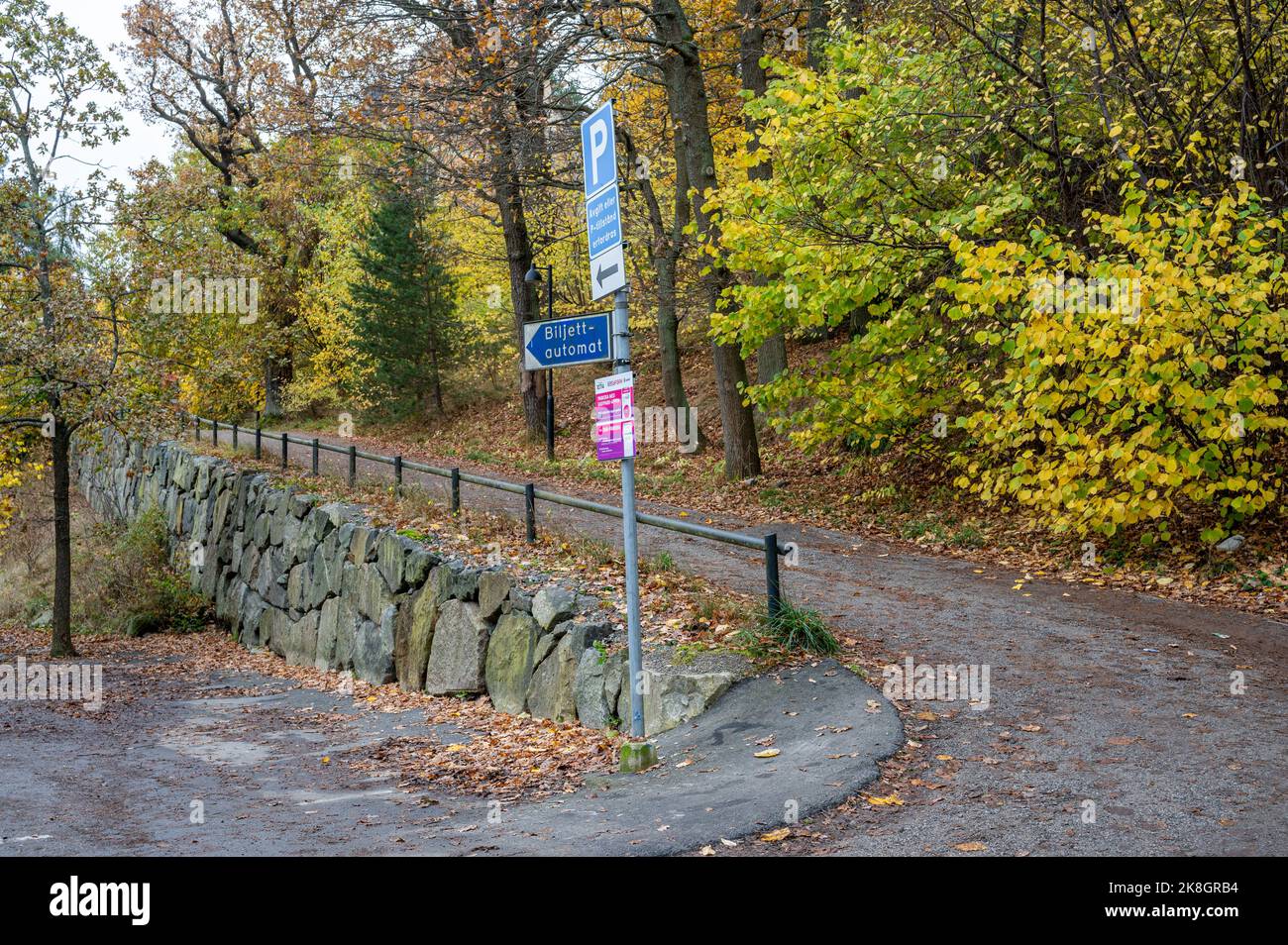 Autumn at Nacka Strand in Stockholm, Sweden Stock Photo - Alamy