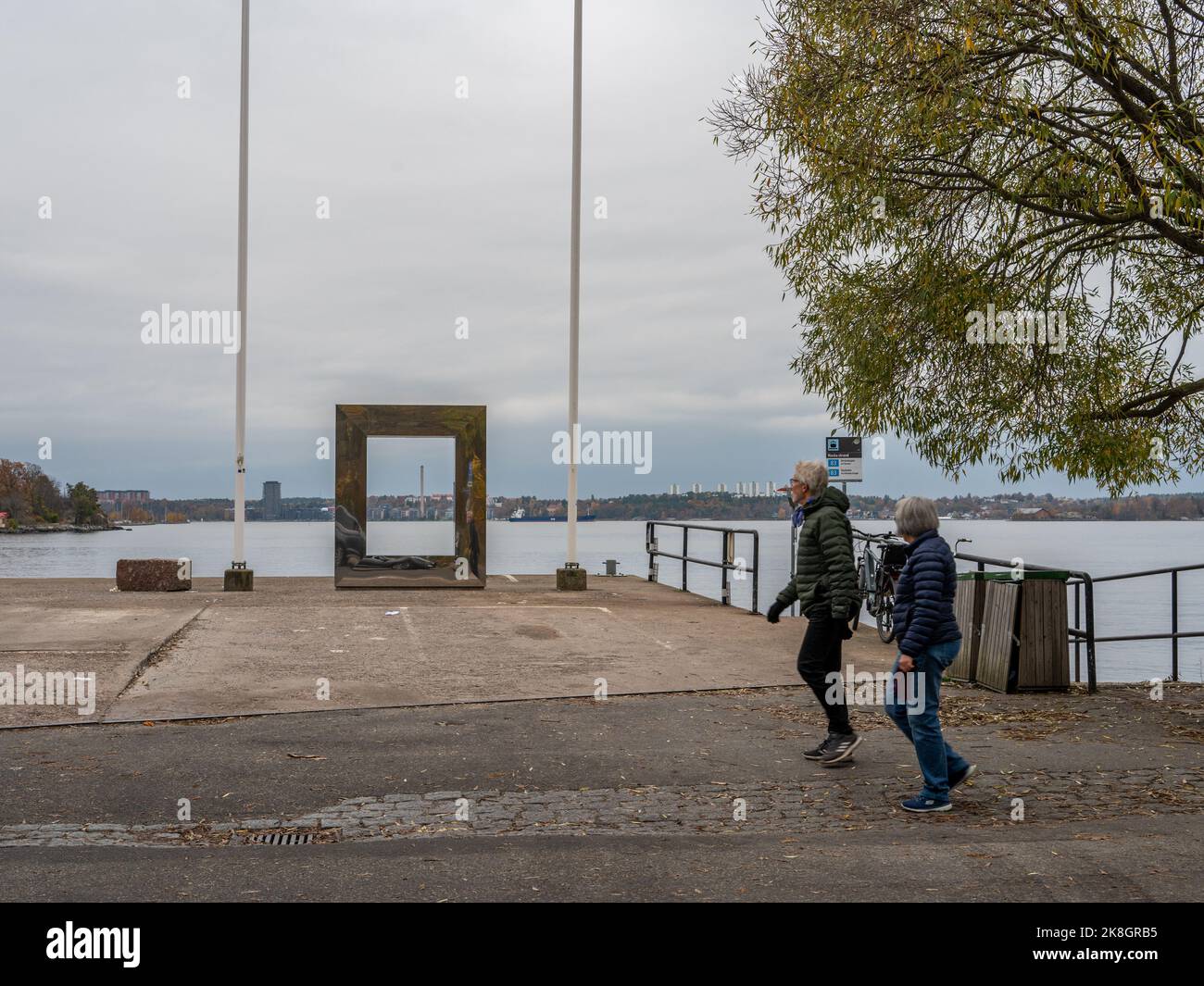 The harbour at Nacka Strand in Stockholm, Sweden Stock Photo - Alamy