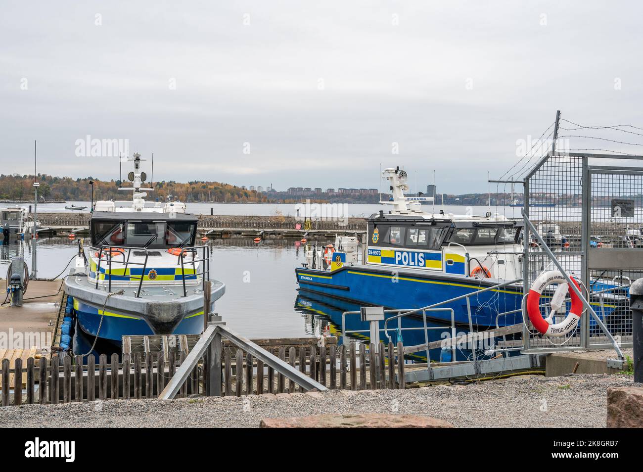 The harbour at Nacka Strand in Stockholm, Sweden Stock Photo - Alamy