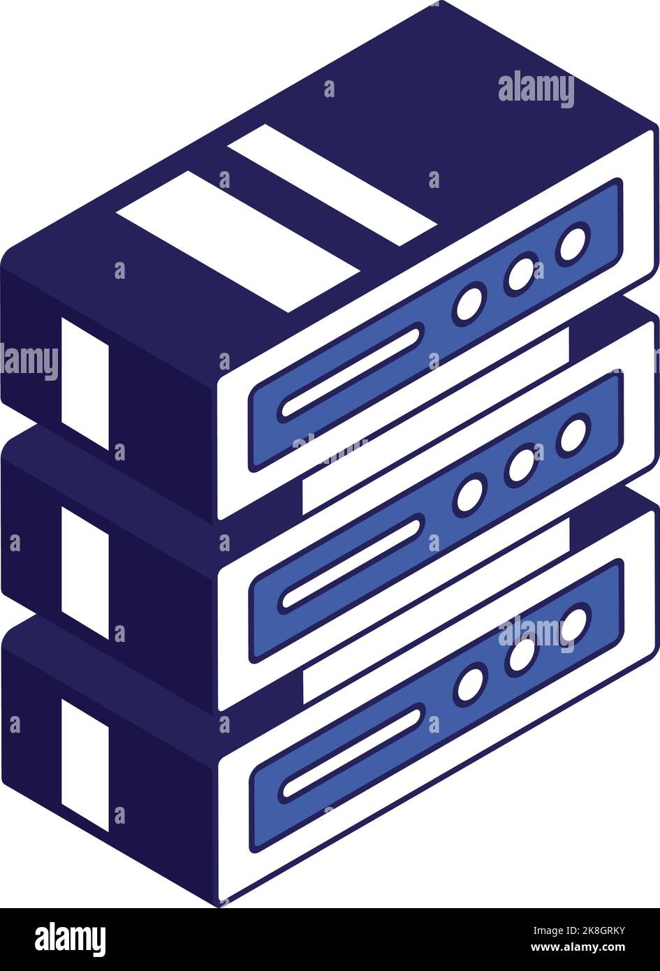 data server rack connectivity icon Stock Vector Image & Art - Alamy