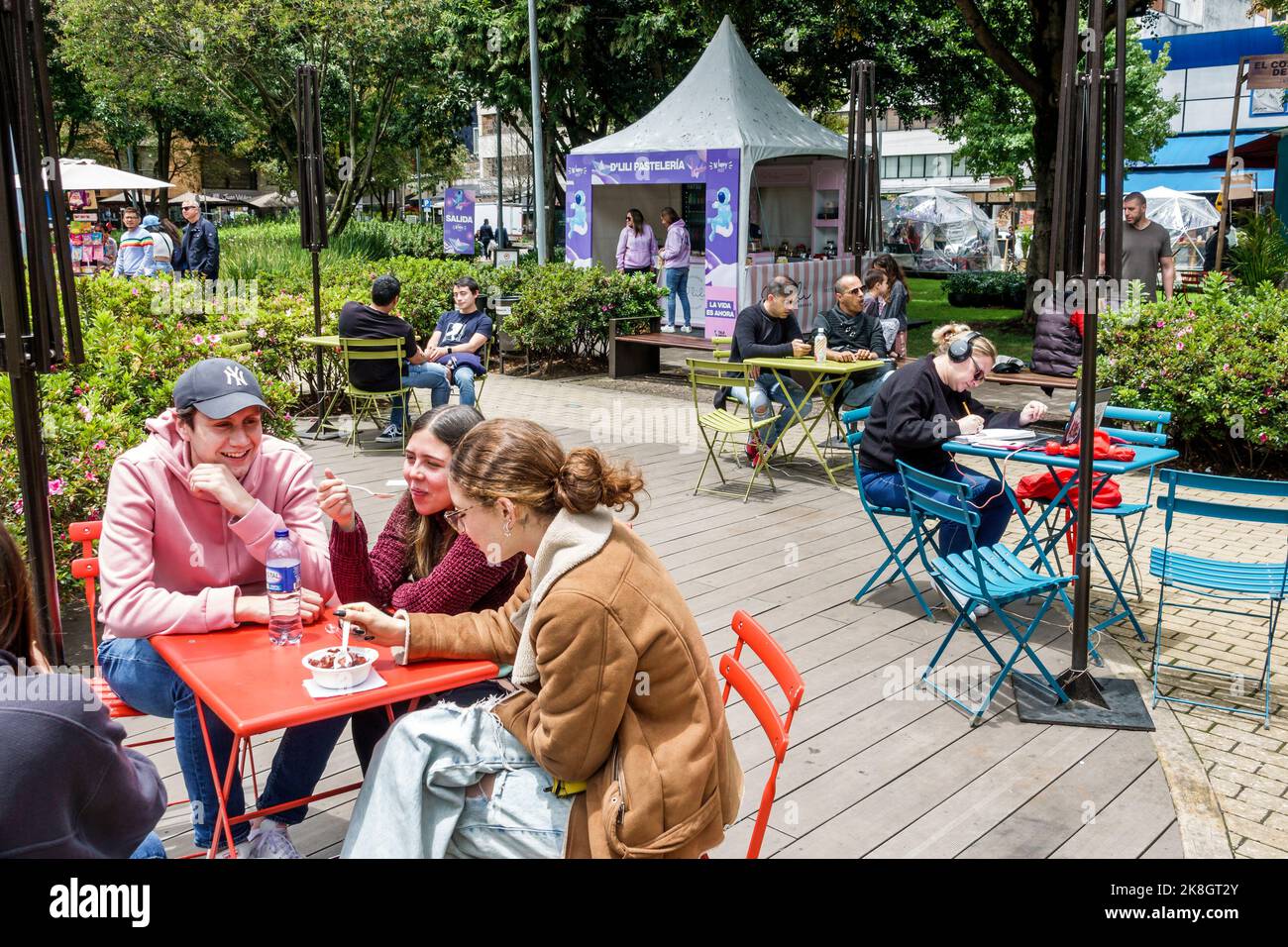 Bogota Colombia,El Chico Parque de la 93 Be Happy Fest,community ...