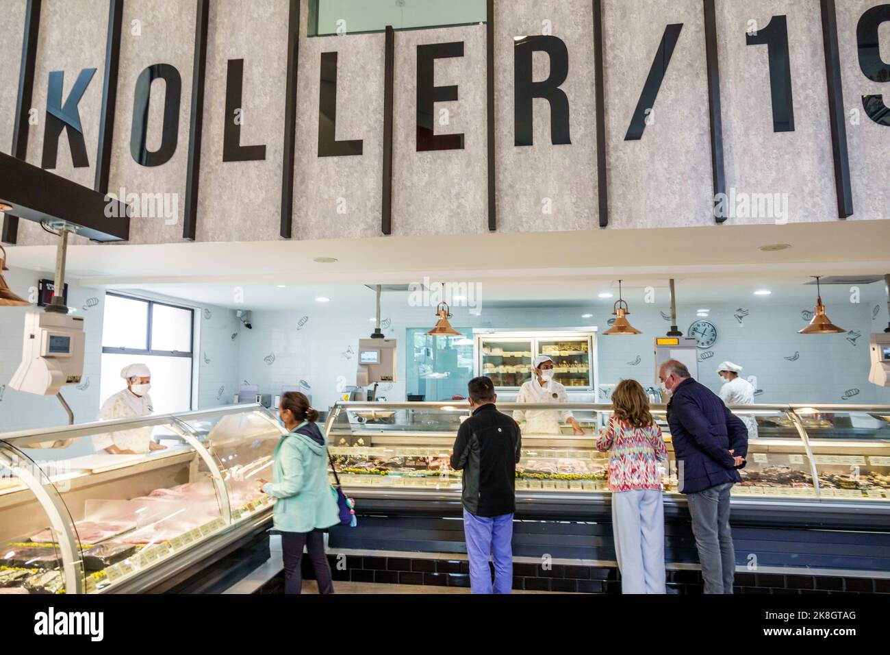 Bogota Colombia,El Chico Koller/19 Koyomad SA butcher,man men male woman women female couple ...
