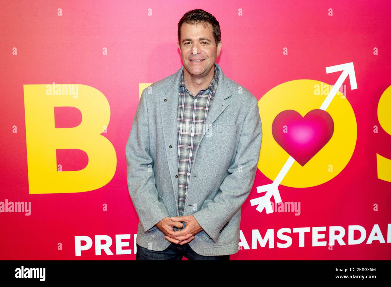 Nicholas Stoller during the premiere of the film Bros in Pathe ...