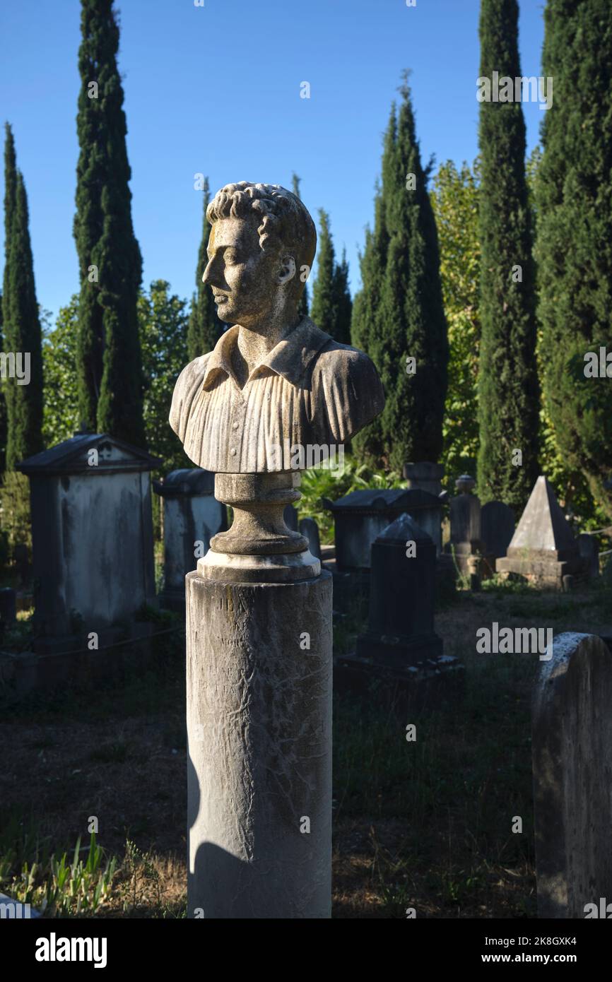 English cemetery in florence hi-res stock photography and images - Alamy