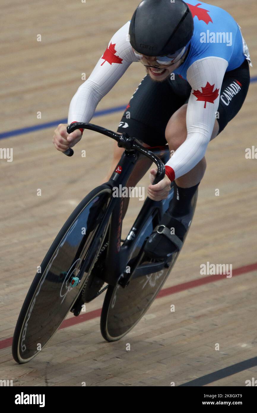 Tyler RORKE of Canada in the Men's sprint cycling at the 2022 ...