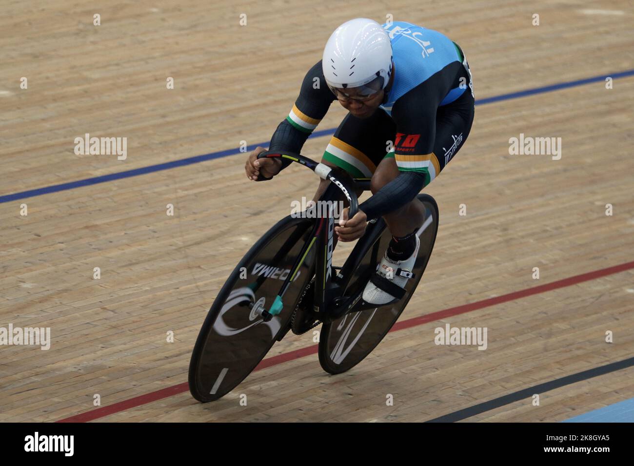 Esow ESOW of India in the Men's sprint cycling at the 2022 Commonwealth ...