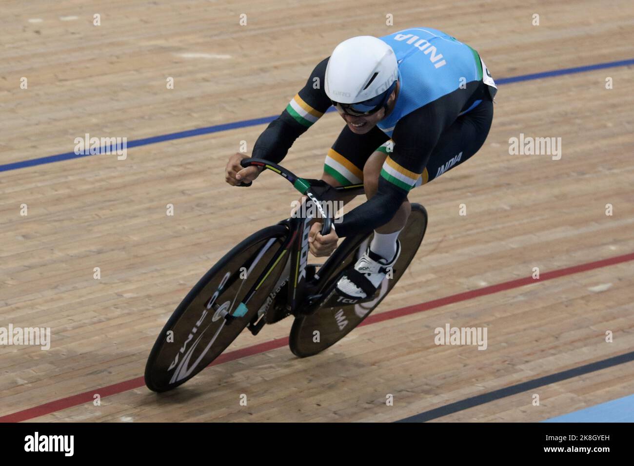 Esow ESOW of India in the Men's sprint cycling at the 2022 Commonwealth ...