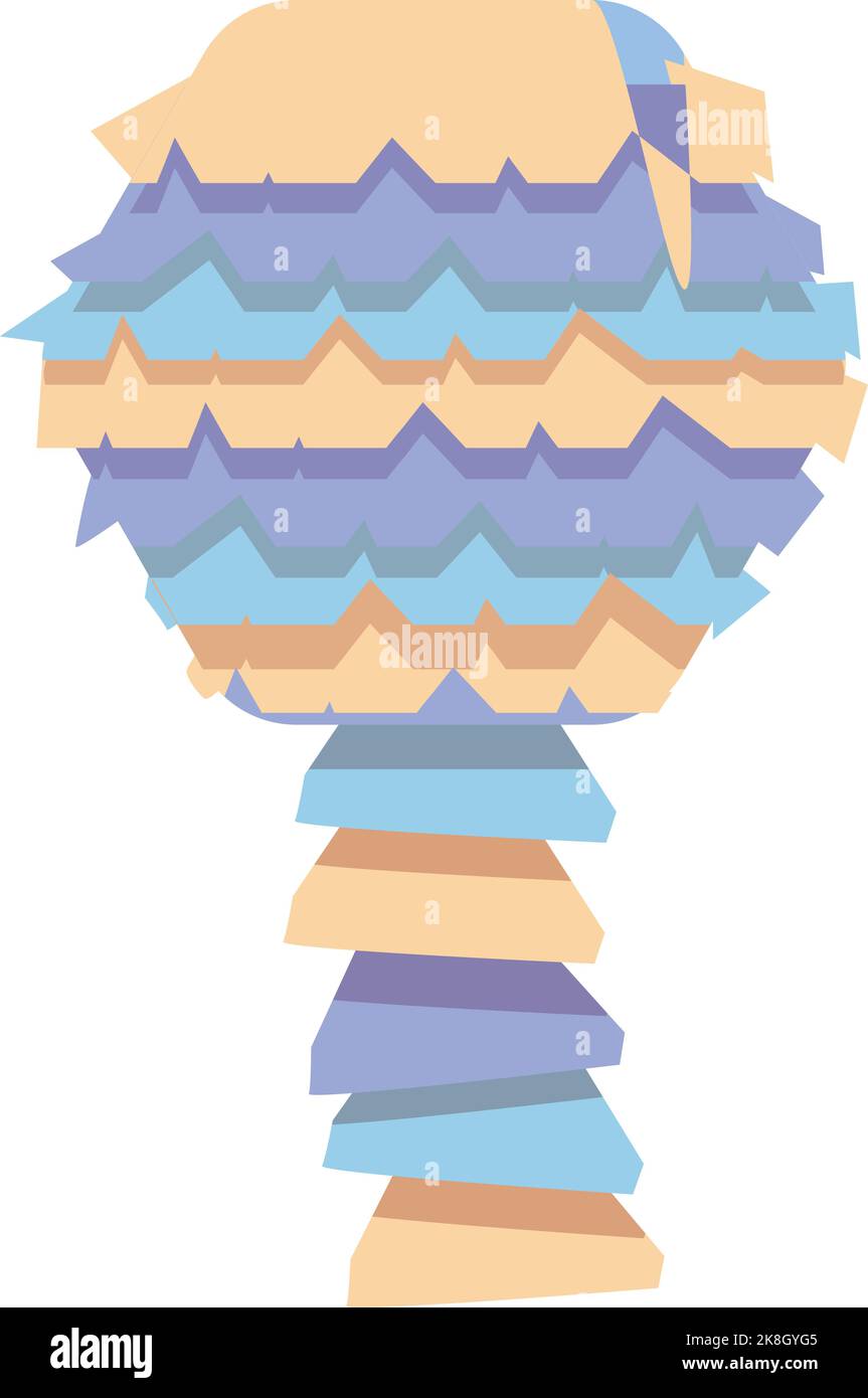 Pinata tree icon cartoon vector. Mexican candy. Cute mayo Stock Vector ...