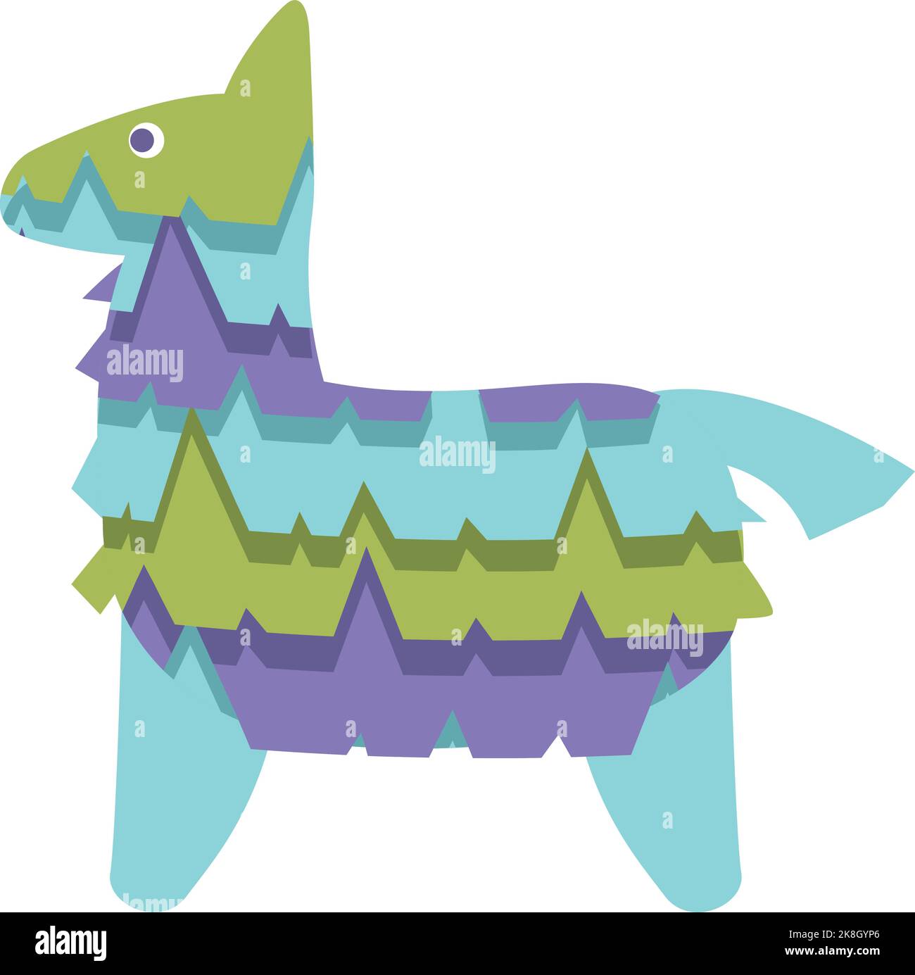 Mexican taco vector texture Cut Out Stock Images & Pictures - Alamy