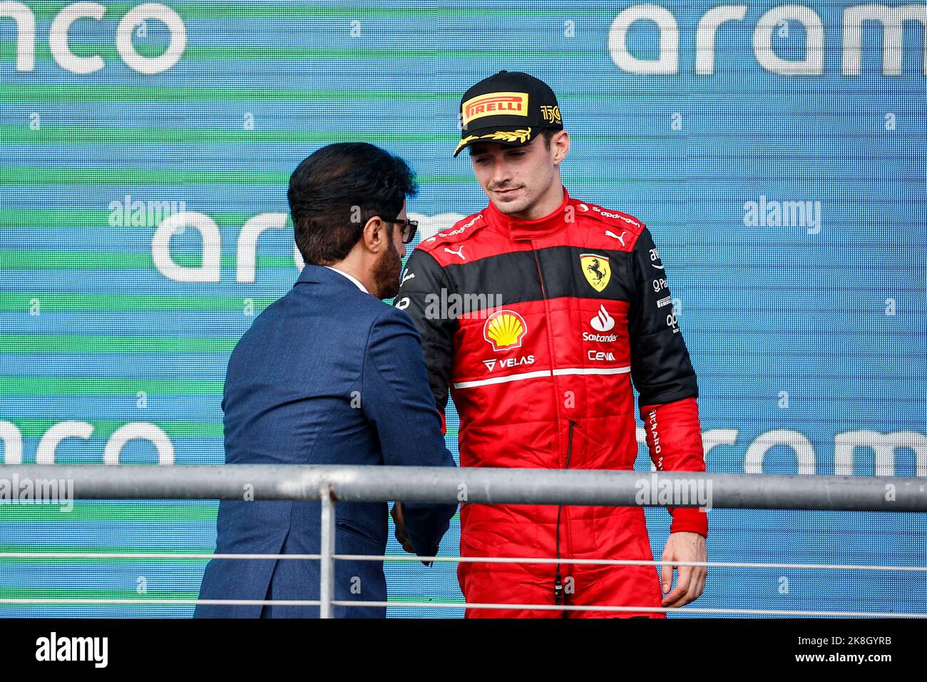 Austin, Texas, USA. 23 October, 2022. LECLERC Charles (mco), Scuderia ...