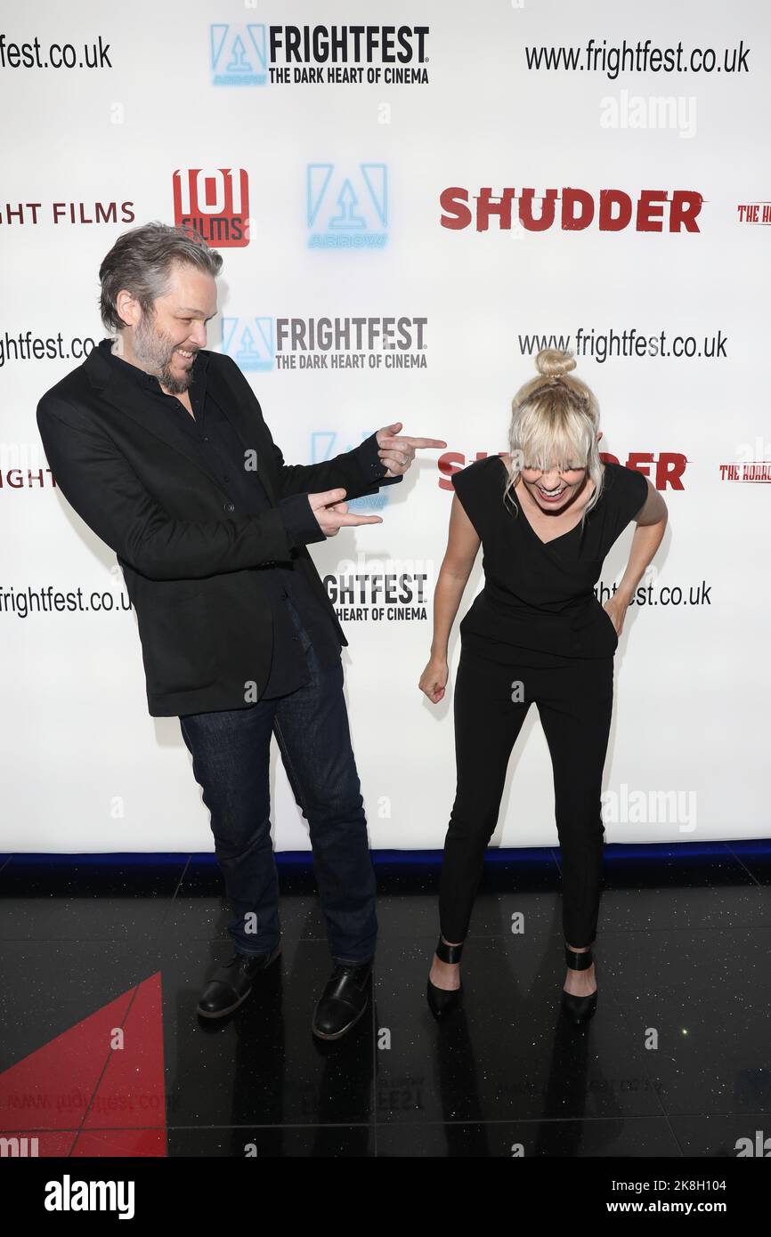 Brea Grant and Jacob Gentry attend 'Night Sky + Torn Hearts' film ...