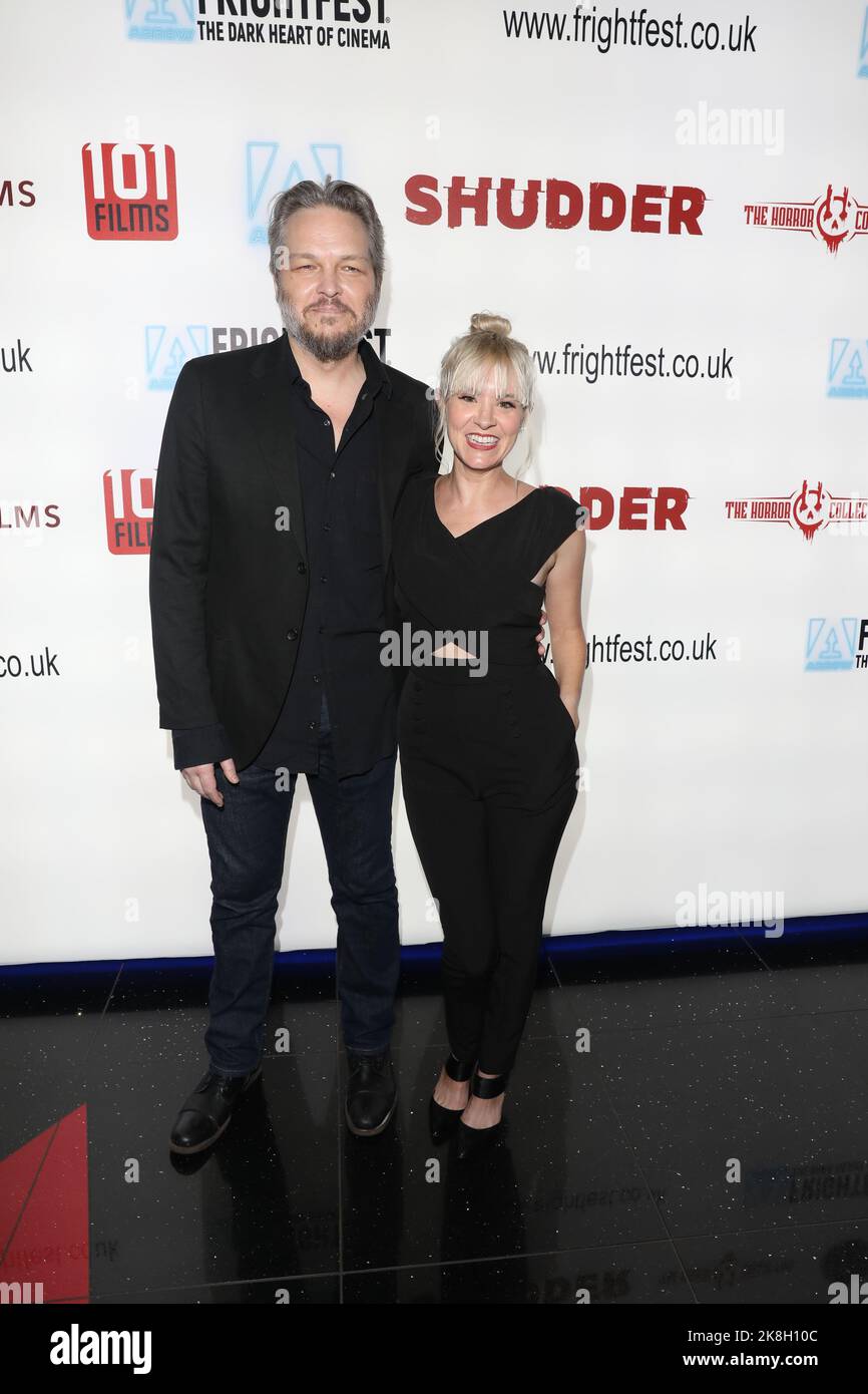 Brea Grant and Jacob Gentry attend 'Night Sky + Torn Hearts' film ...