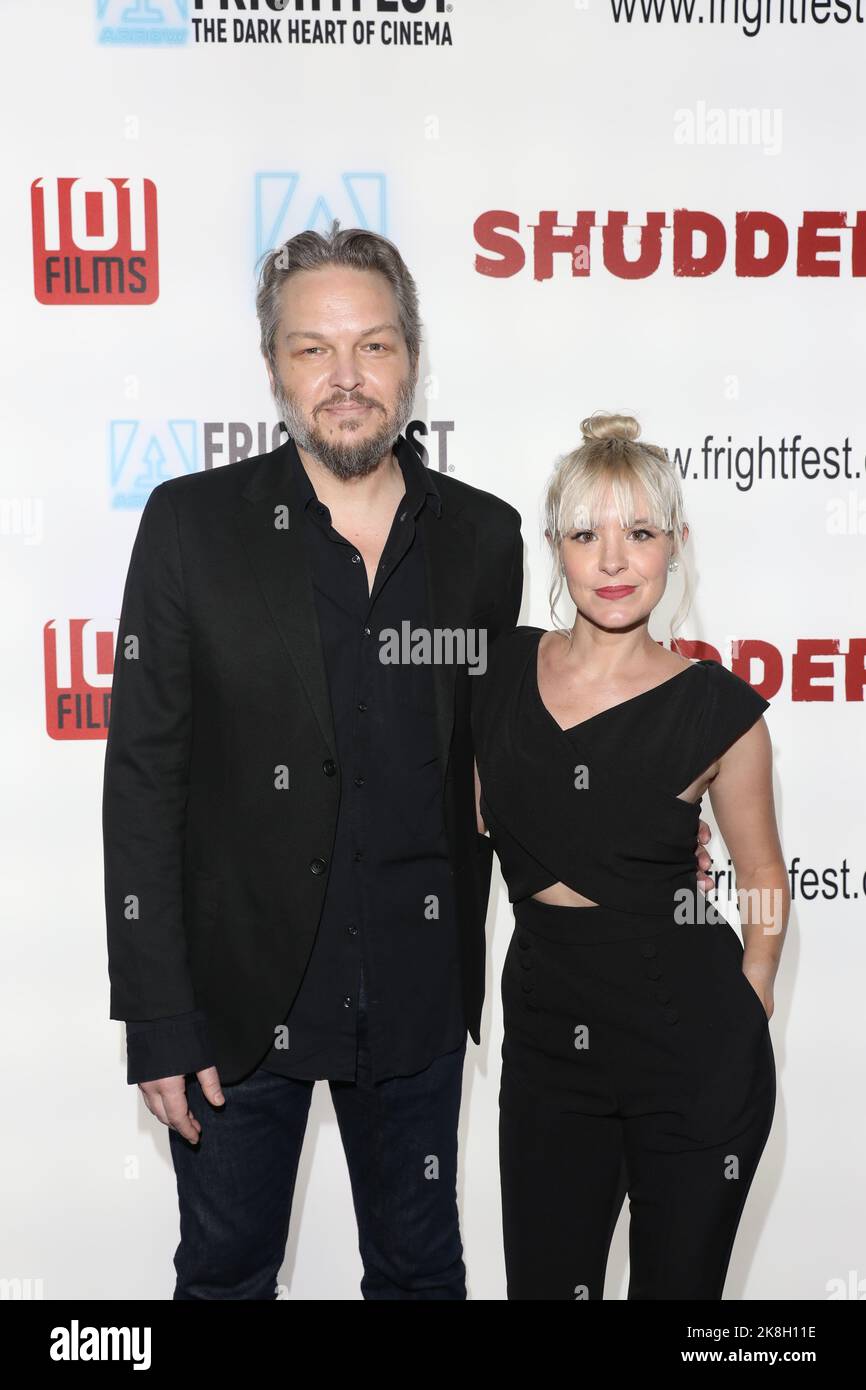 Brea Grant and Jacob Gentry attend 'Night Sky + Torn Hearts' film ...