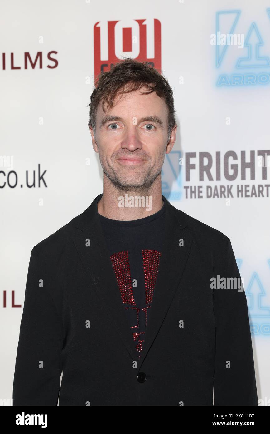 Jay Dunn attends 'The Harbinger' film premiere at Arrow FrightFest held ...