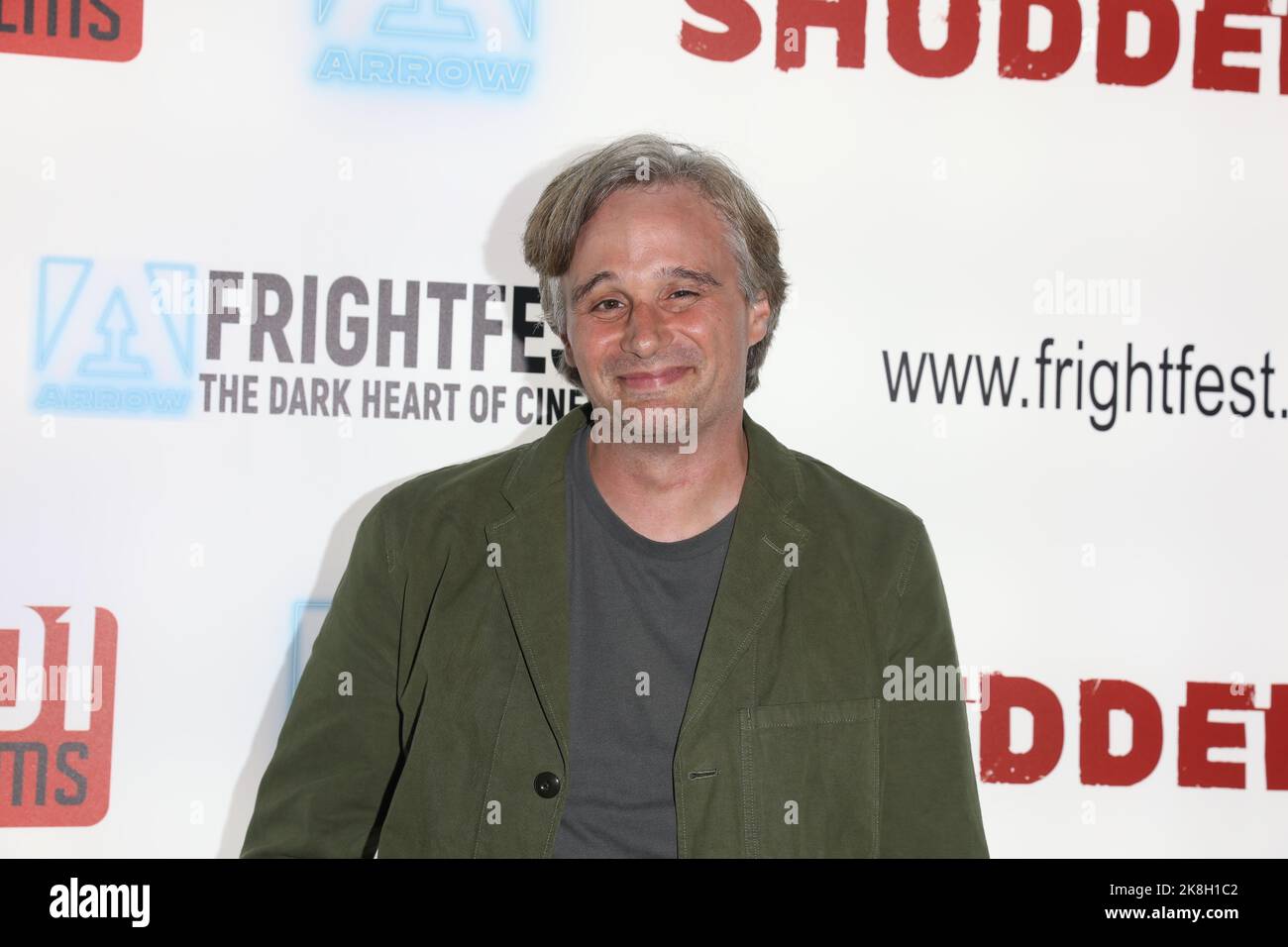 Andy Mitton attends 'The Harbinger' film premiere at Arrow FrightFest ...