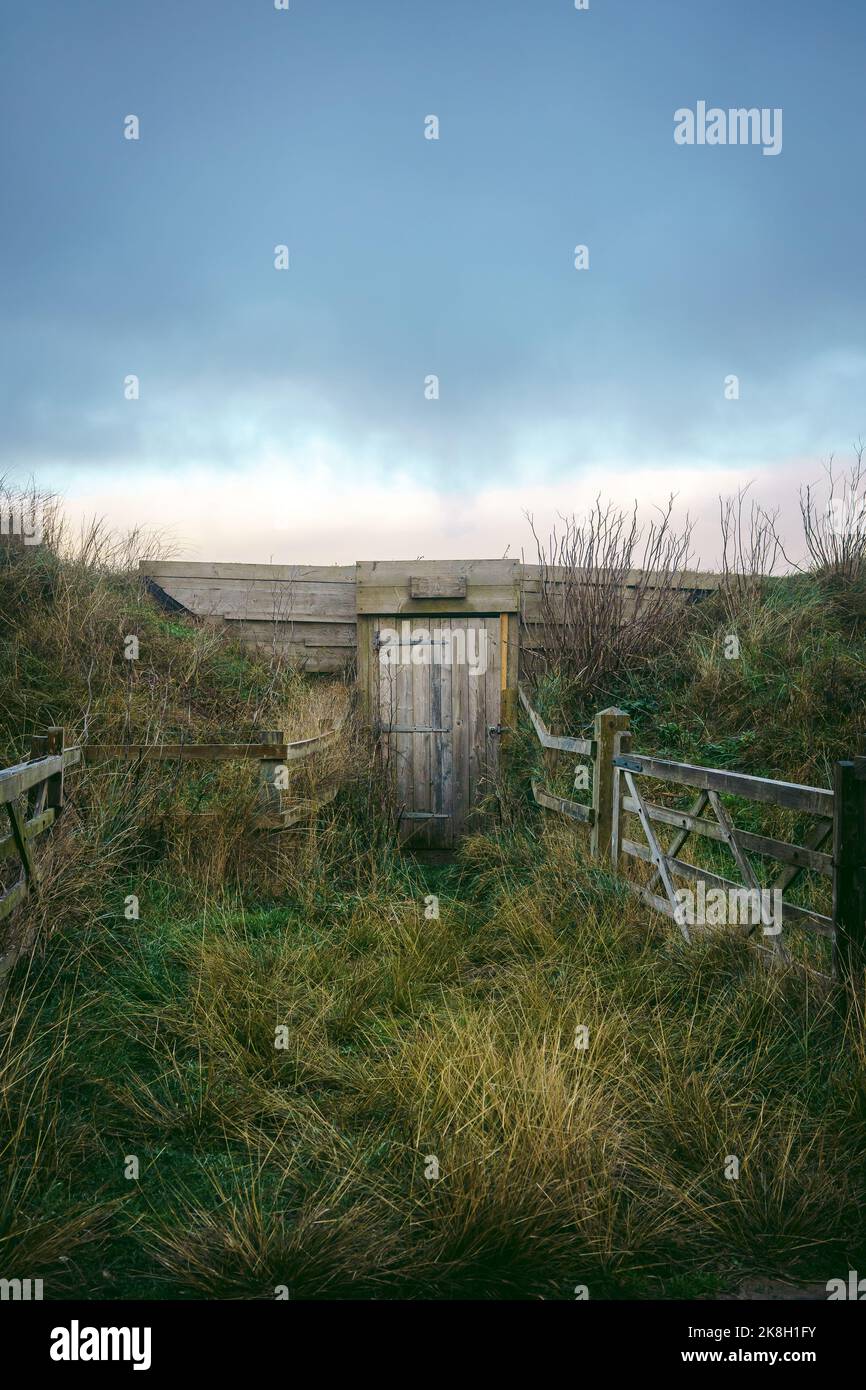 A beautiful path that leads through sand dunes in western Jersey ...