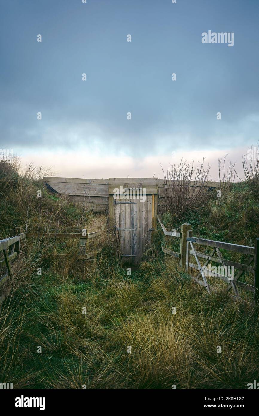 A beautiful path that leads through sand dunes in western Jersey ...