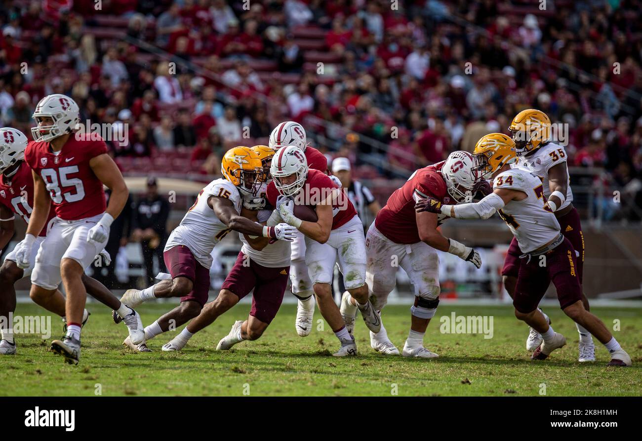 October 22 2022 Palo Alto, CA USA Stanford running back Casey Filkins ...