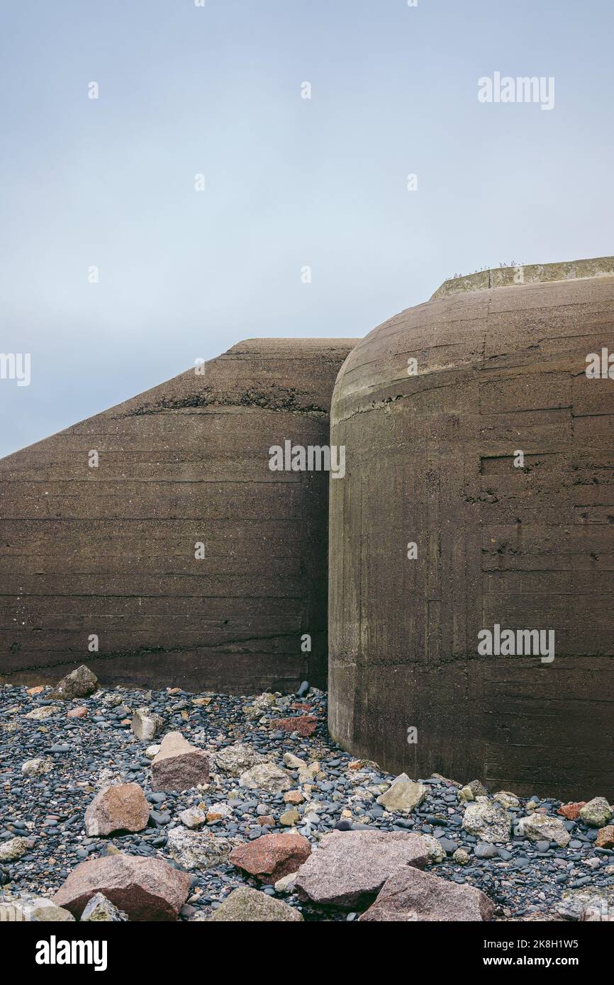 WWII German Bunker, Kempt Tower, in La Grande Cueillette, Saint Ouen ...