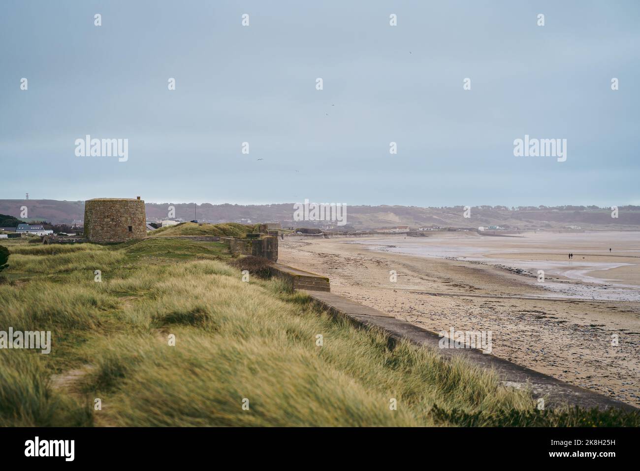 WWII German Bunker, in La Grande Cueillette, Saint Ouen, Jersey Island ...
