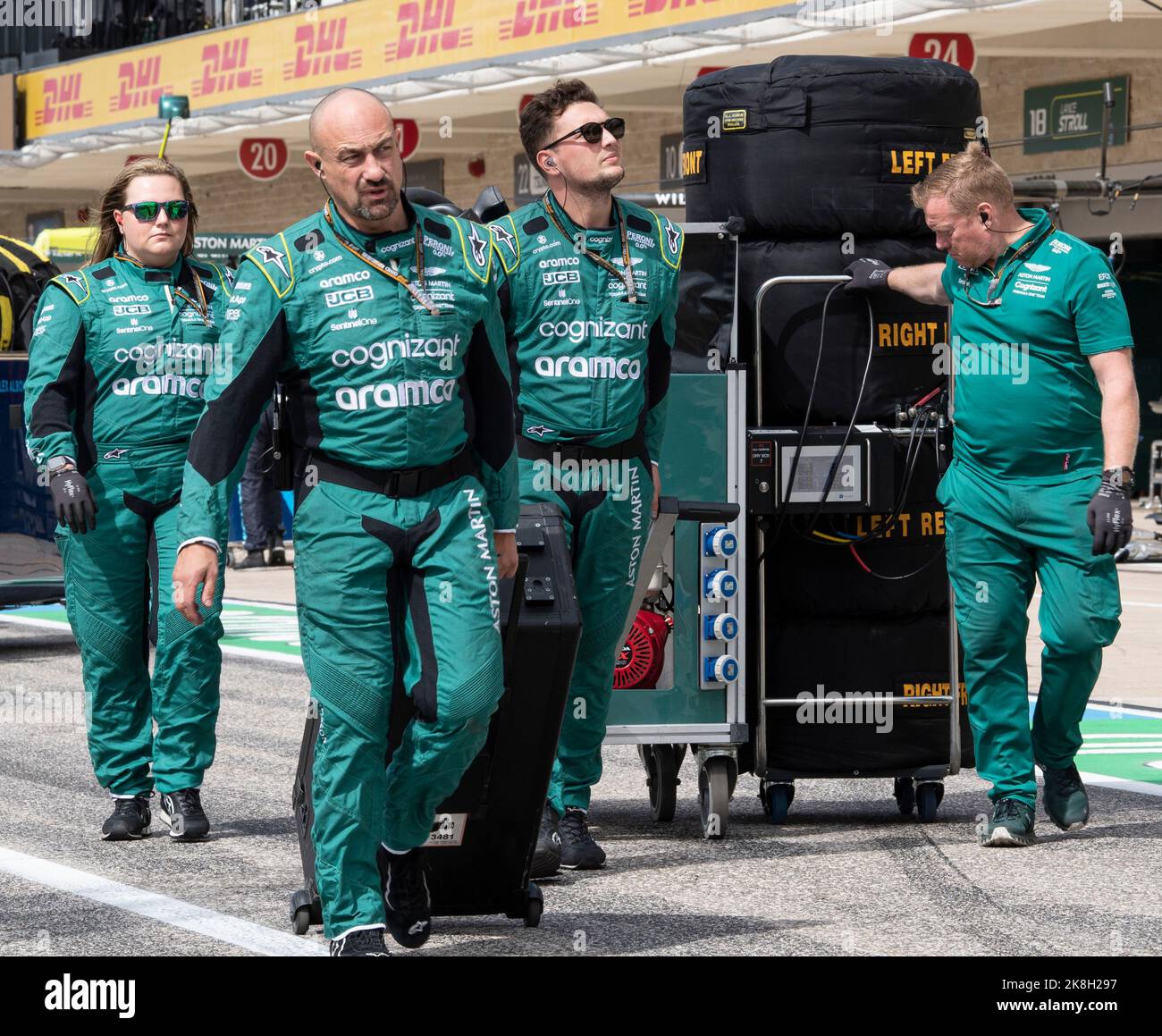 Aston martin aramco cognizant f1 team hi-res stock photography and ...