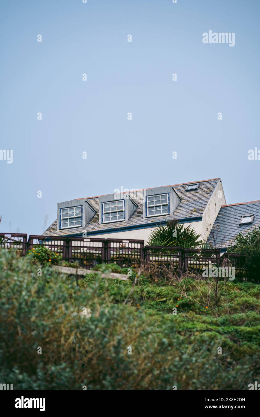 Beautiful house on the coast of Jersey Island in UK, Channel Islands ...